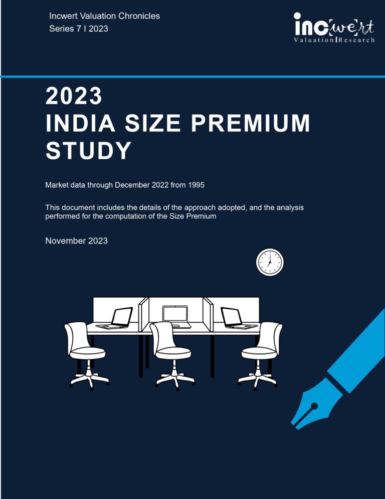 India Size Premium Study 2023 – Independent valuation services